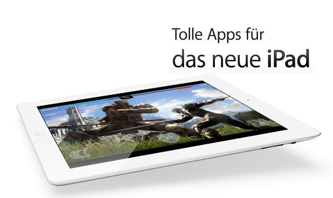 Empfehlenswerte Apps und Games für das neue iPad (3) - iPad-Tipps.de